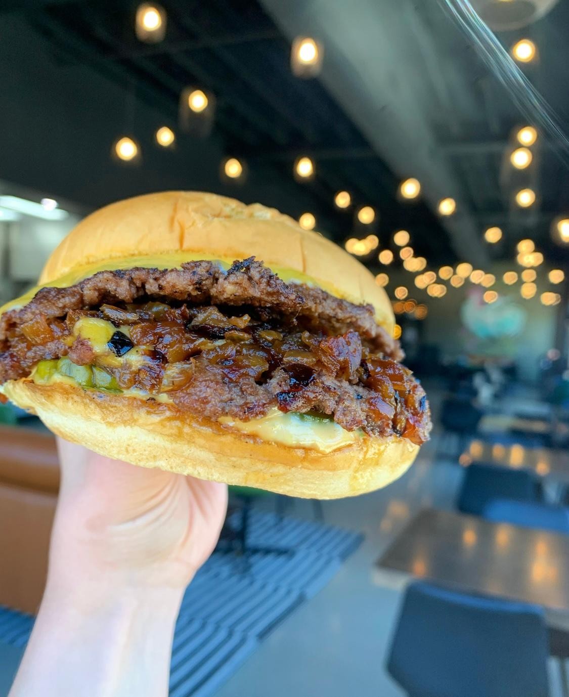 Bird In The Hand *New Location* - DOUBLE SMASHBURGER