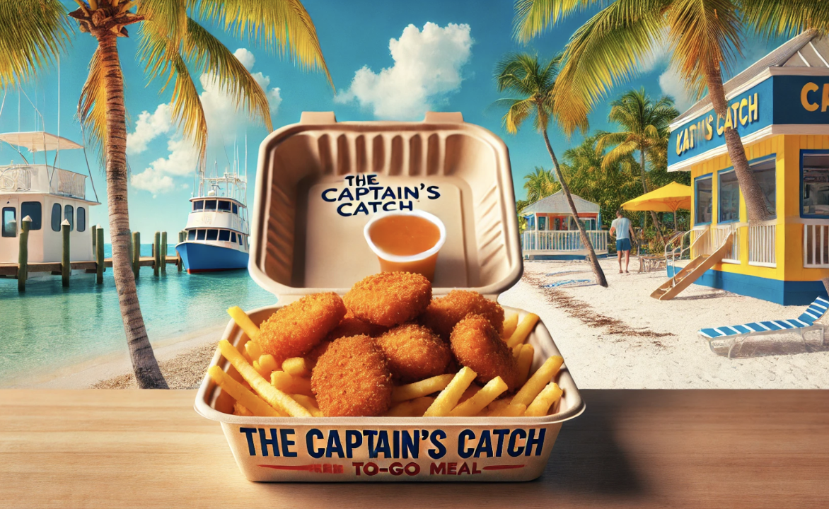 The Captain’s Catch : Located At The Amoray Dive Resort - Captain's Chicken Nuggets with Fries