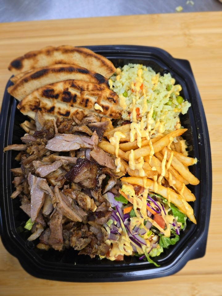 Grilliant Gyro and Grill - Philly 1940 cottman ave - Pork Gyro Platter