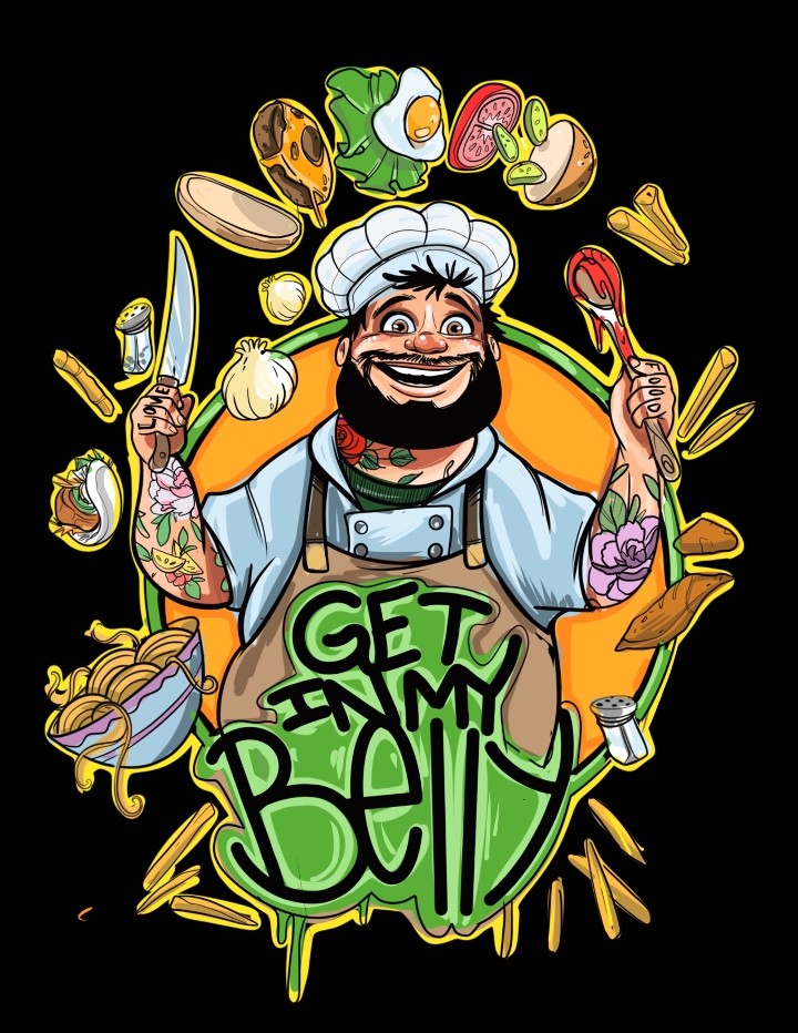 Get in my Belly LLC - Stuffed Monte Christo Waffle