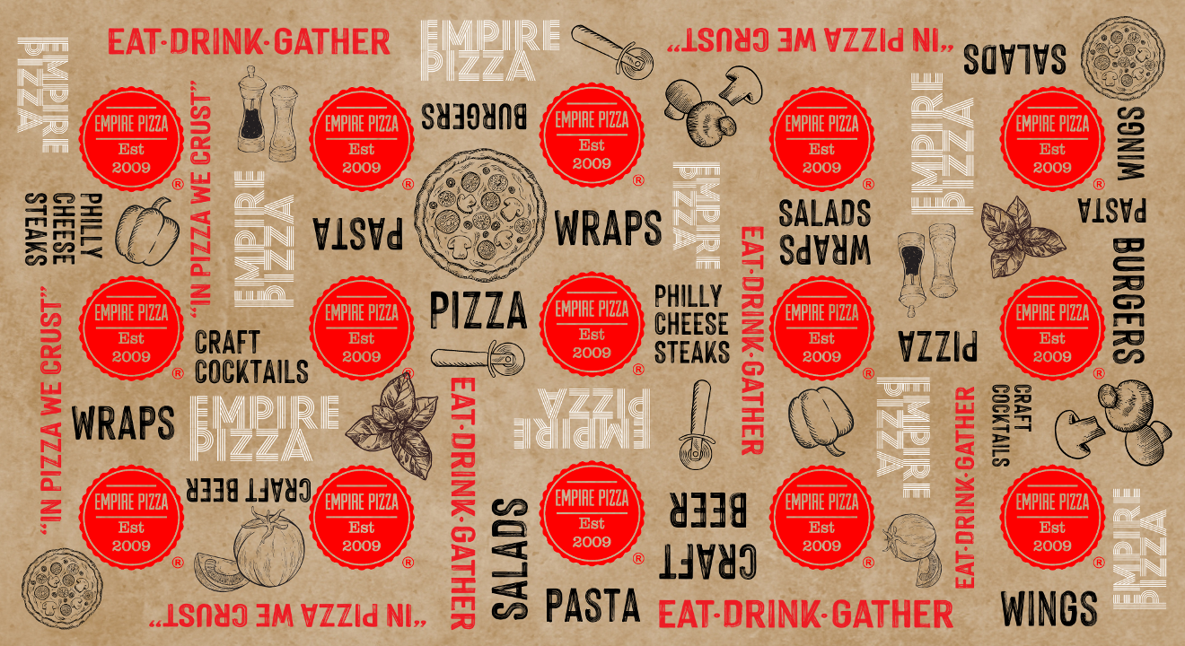 Empire Pizza Newport - Create Your Own Calzone