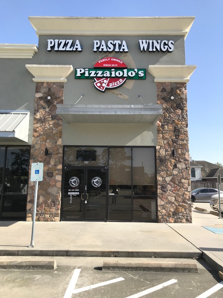 Pizzaiolo's pizza 9305 Spring Cypress Rd. suite #109 spring tx - Half ...