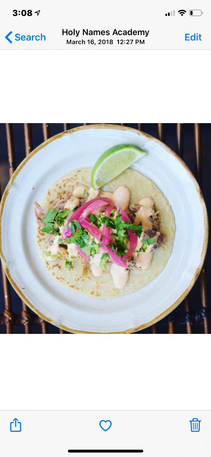 Rocket Taco - *Deluxe Carnitas Tacos