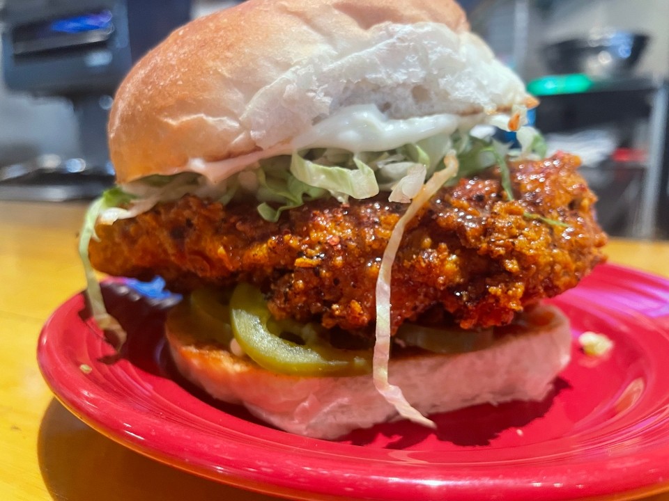 Shays Grill Pub - Hellfire Chicken Sandwich