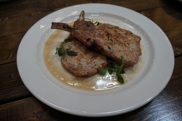 Cole's Public House - Double Bone Berkshire Pork Chop