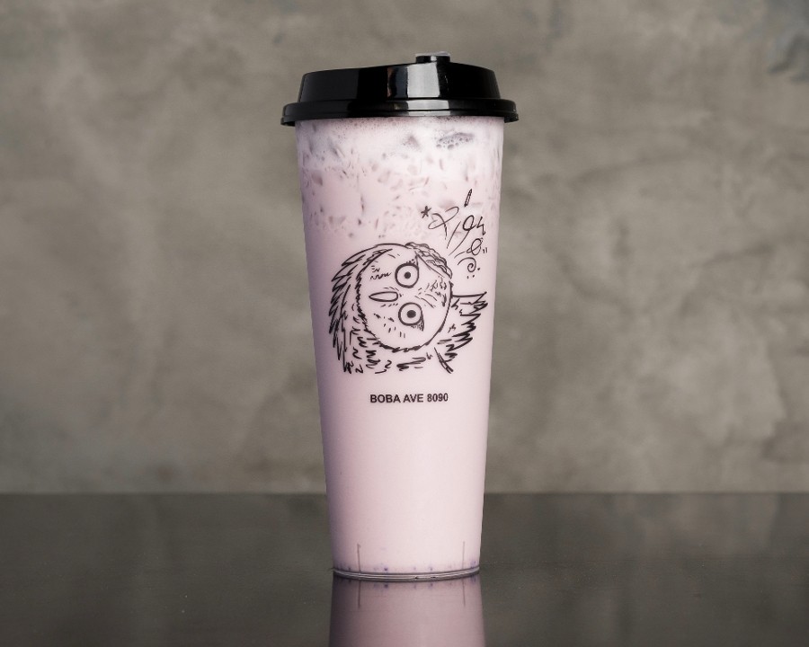 Boba Ave 8090 Arcadia - 4.Taro Milk Tea 芋头奶茶
