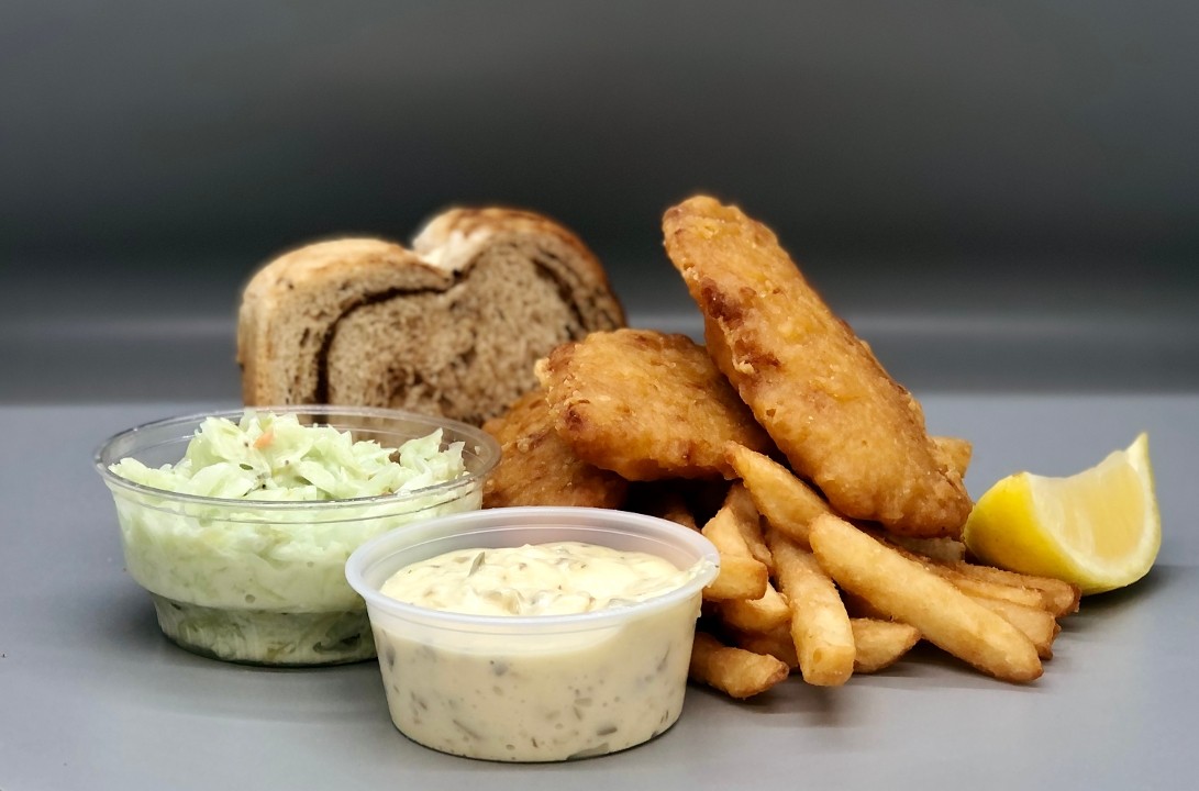 Hefner's Custard Cedarburg - Guinness® Battered Fish Fry