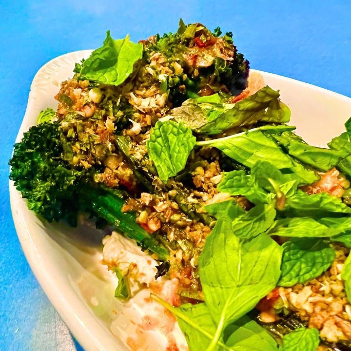 Somebody People - Grilled Broccolini