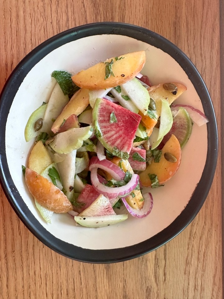 Pearl & Lime - Peach & Chayote Salad