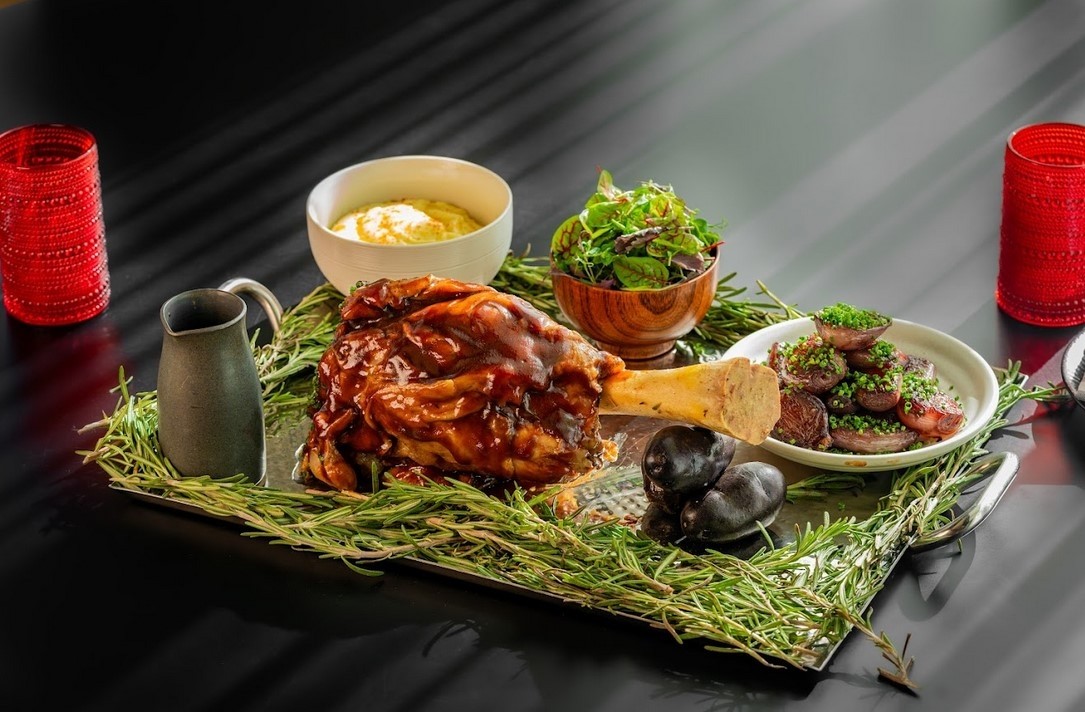 Cranes Spanish Kaiseki - Braised Veal Shank "Chef Santi Santamaria ...