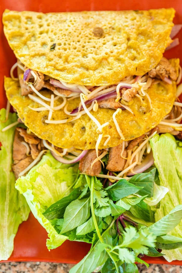 Pho Thai Son Southpark Meadows - Vegetarian Crêpes