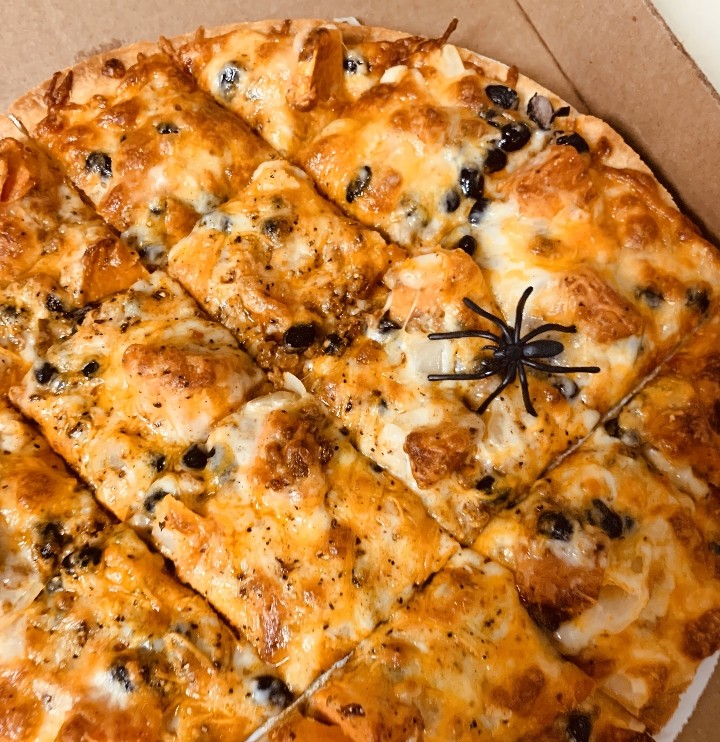 Riley Tavern - Featured Pizza: Spicy, Sweet & Spooky
