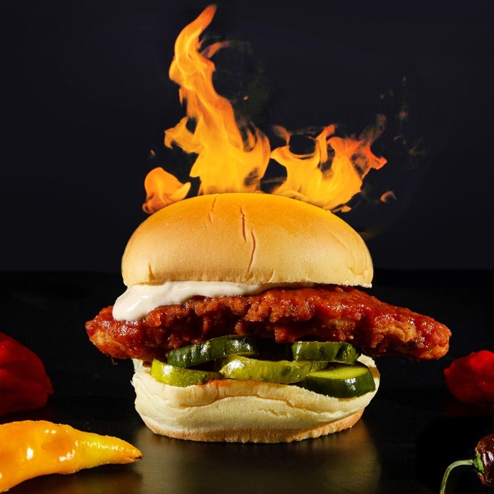 Wooster Pike - Chicken & Waffle Sandwich