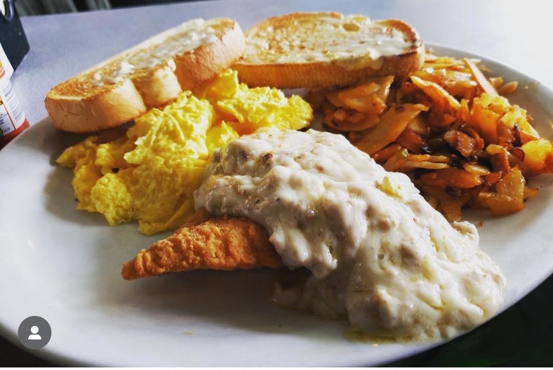 Eggs-R-Us - Country Fried Steak Platter