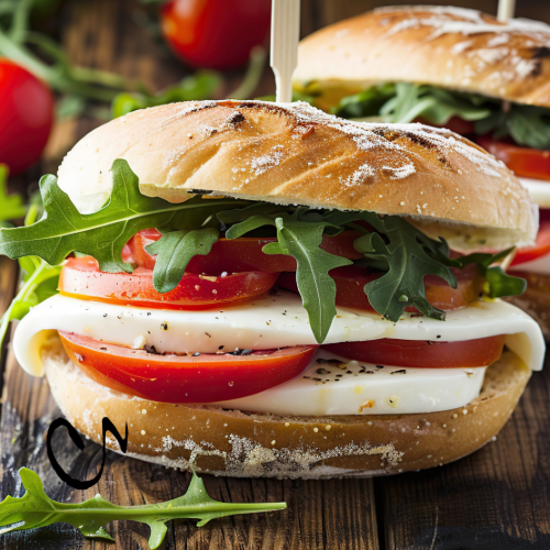 Cafe Services Golden Image - Pesto Tomato & Mozzarella