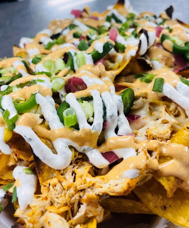 Brew Fish Bar & Eatery - Chipotle Chicken Nachos