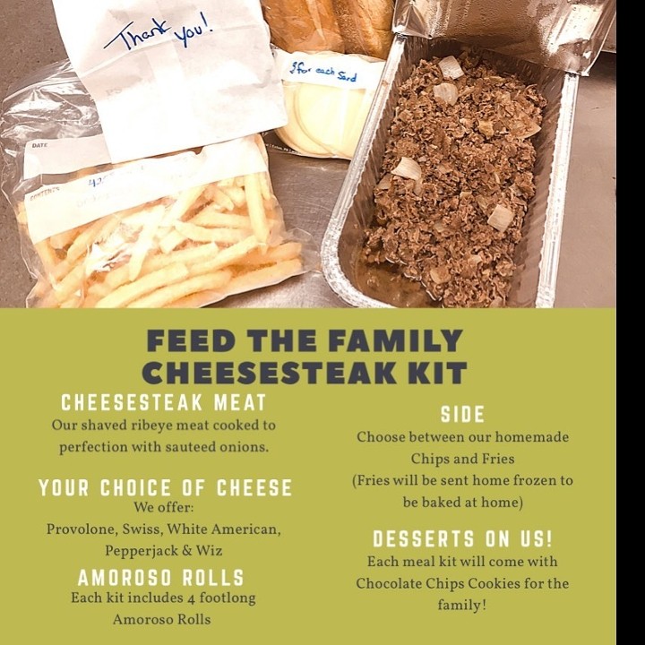 The Philadelphia Tavern - Cheesesteak Meal Kit