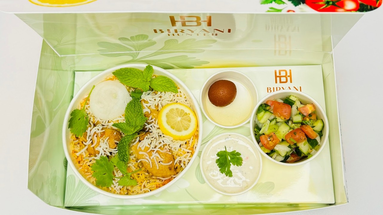 Smart Kitchens Inc - Premium Chicken Biryani Box