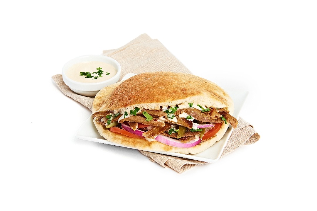 1. Pangea Grill - Beef Shawarma Sandwich
