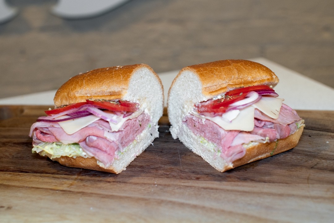 The Steerage Dining Saloon and Big Baby Subs - Roast Beef Baby