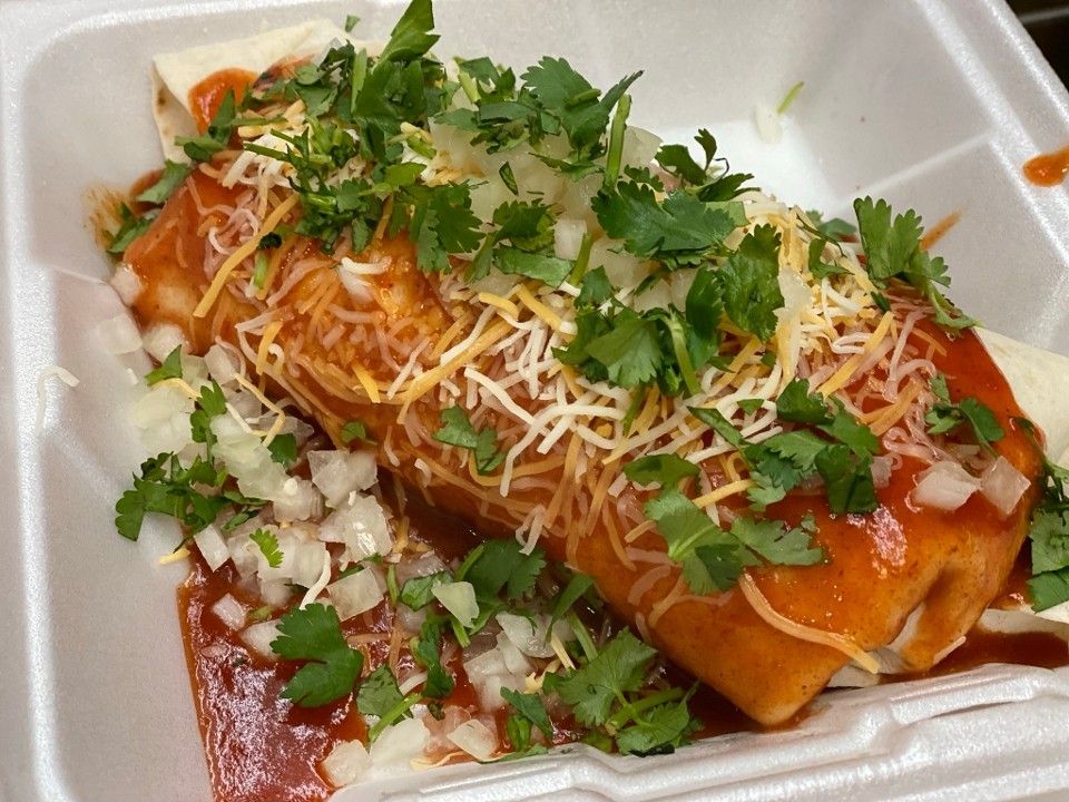 Azteca Mexican Grill 12 West 8th Street - Naked Burrito