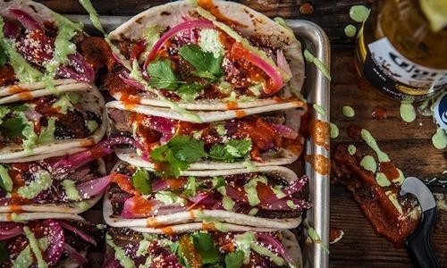 Terra American Bistro - Touchdown Taco Platter