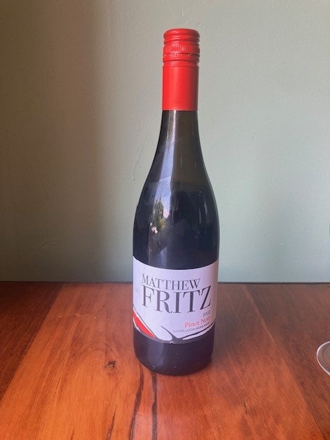 3218 Mission Street - Pinot Noir, Matthew Fritz