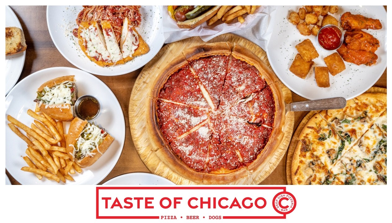 Taste of Chicago Addison - Deep Dish Cheese Pizza