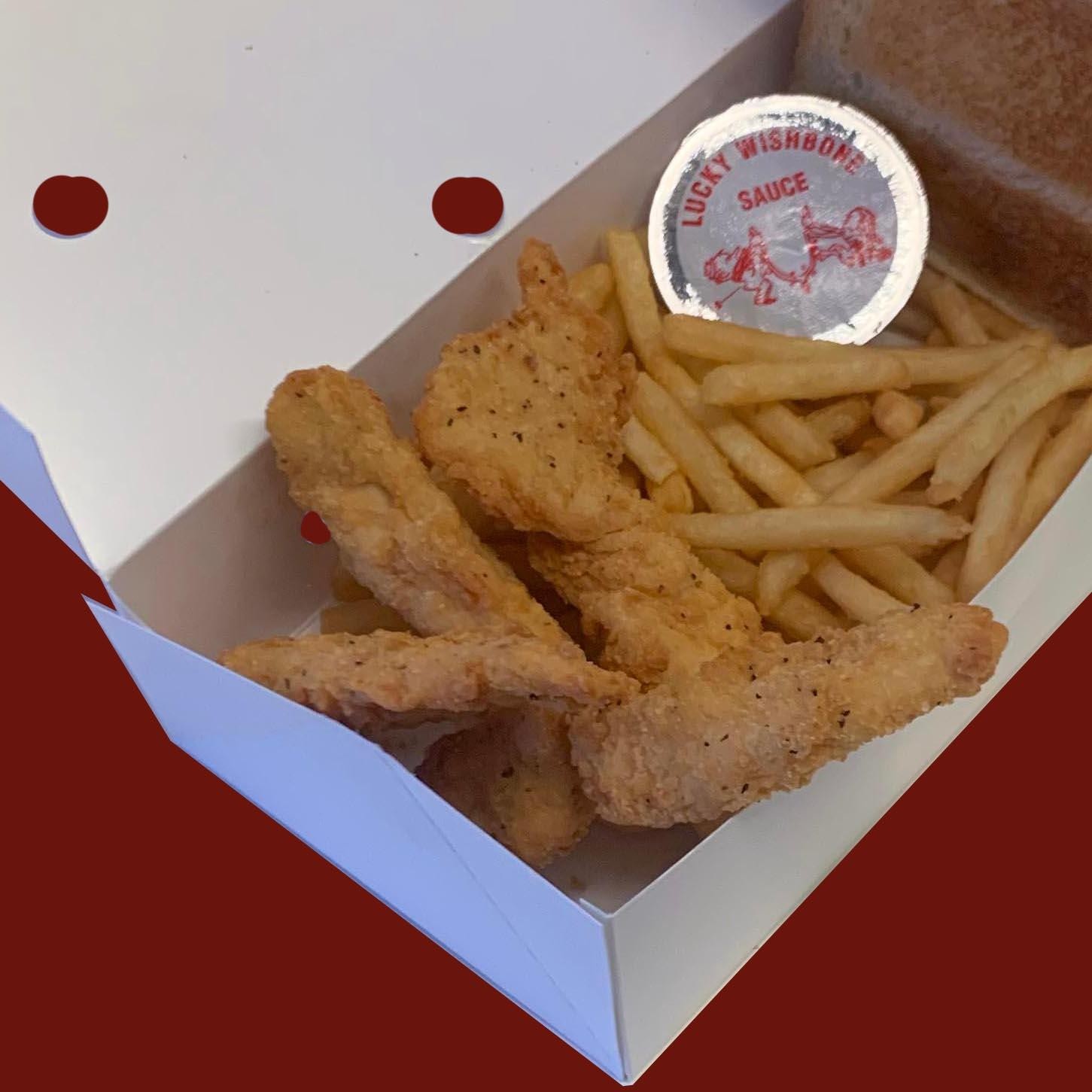Lucky Wishbone 6 990 s. Harrison rd. - 2 Breast Dinner