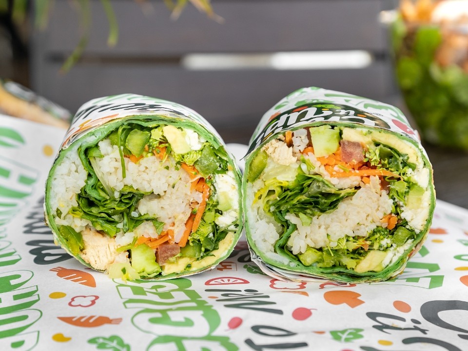 CHOP IT UP | MORE THAN SALADS! - THE CALIFORNIA WRAP