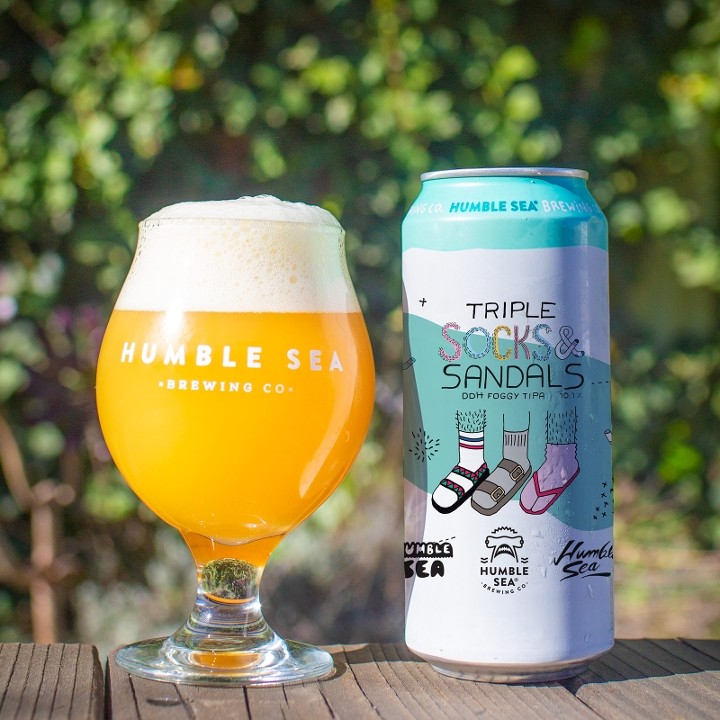 Humble Sea Brewing Santa Cruz - (4pk) Triple Socks & Sandals