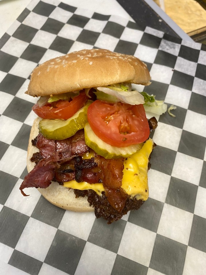 Laurel Smash N Dash Burger - 1/2 Pan Waffle Fries