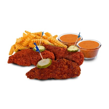 Houston TX Hot Chicken - St. George (south) 1216 S Bluff St - 3 Tenders ...
