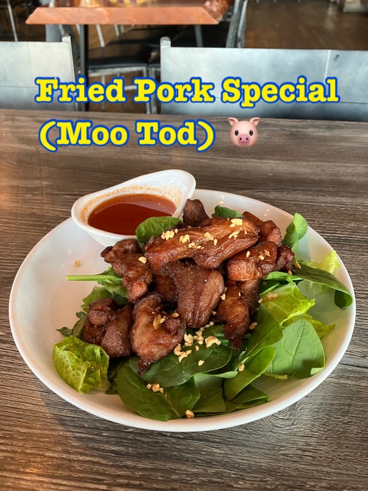2234 N 7th street, Suite 105 - Fried Pork Special (Moo Tod)