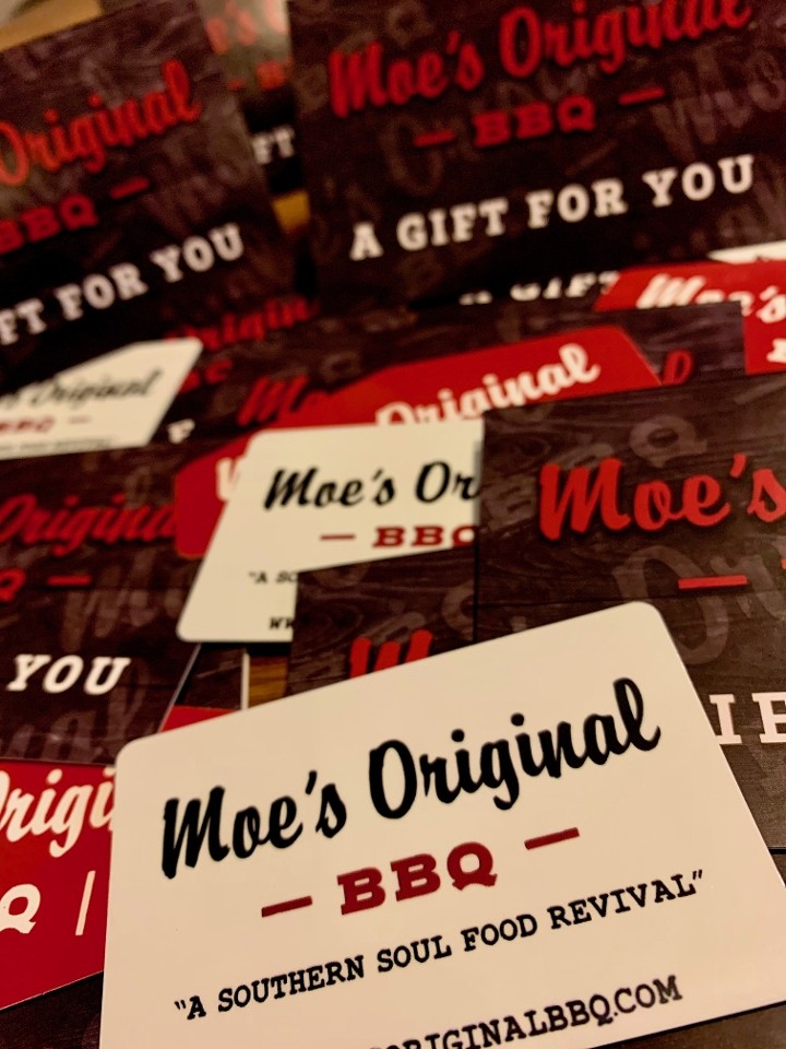 Moe's Original BBQ Scarborough - Gift Card