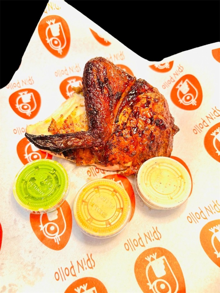 Spin Pollo Kingstowne Kingstowne - 1/4 Chicken w/ Two Sides