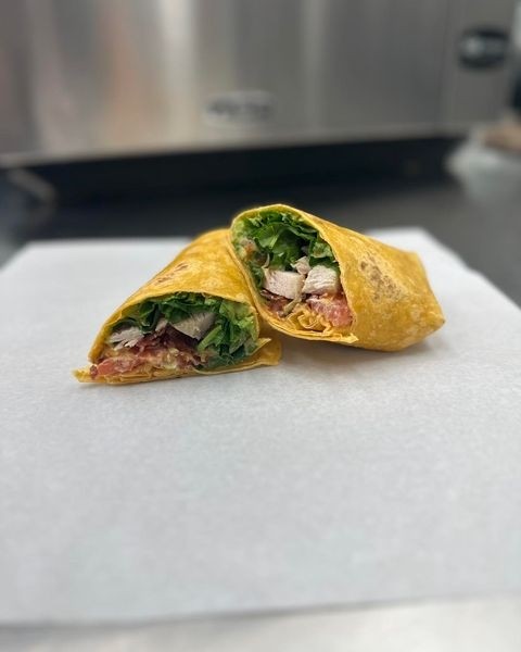 Denbro Coffee and Custard 1028 hwy 201 N - Loaded Chicken Wrap