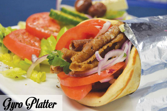 Opa! Opa! - Pike Creek 5335 Limestone Rd. - Gyro Platter