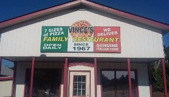 Vince's Pizza Rochelle, IL - Thin Crust